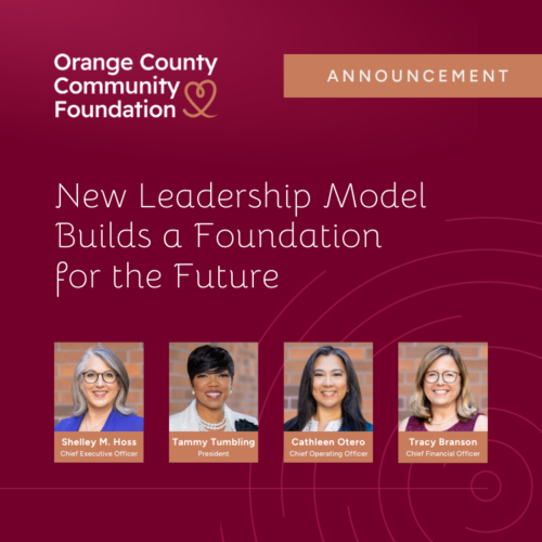 OCCF's New Leadership Model Builds a Strong Foundation for the Future ...