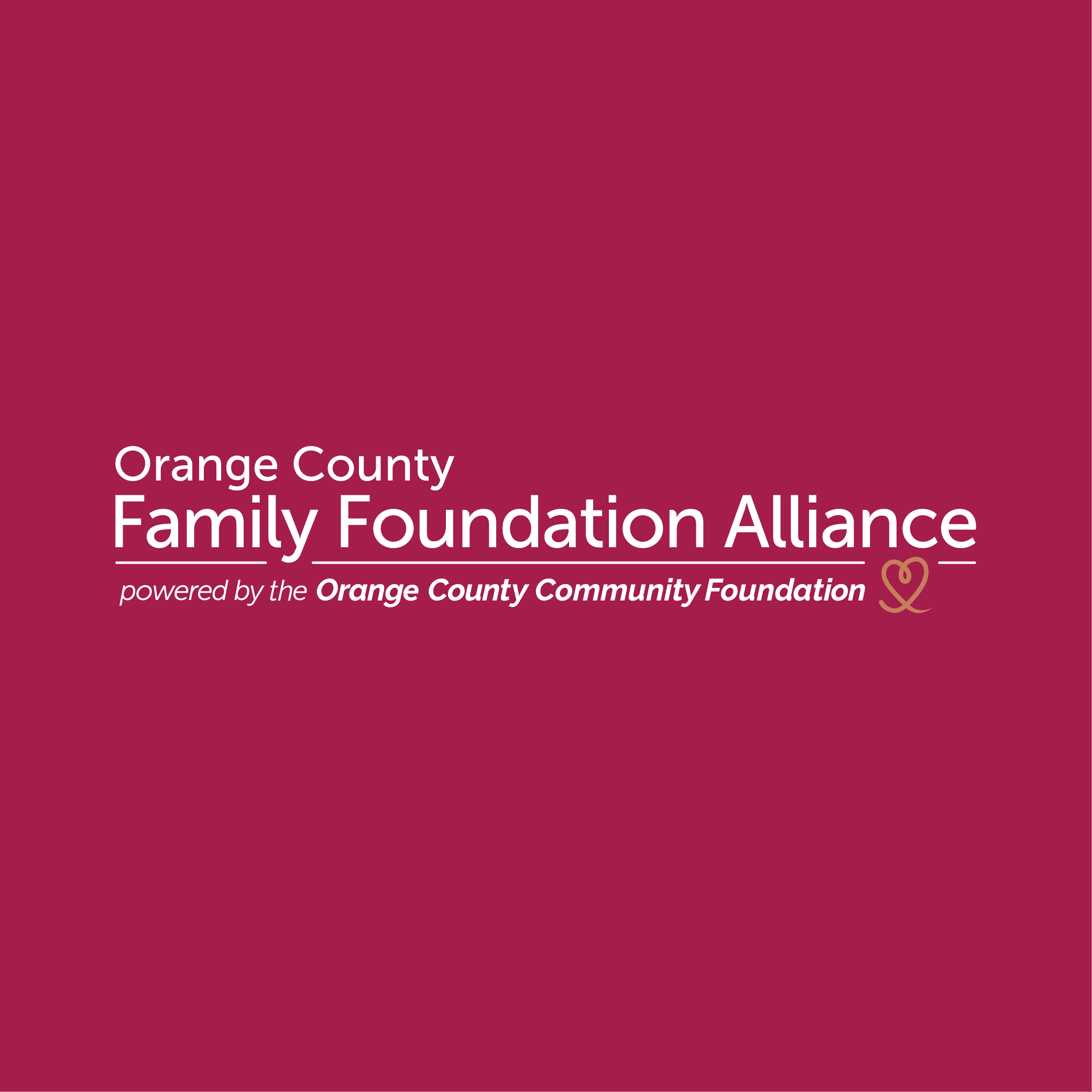 All About The Family Foundation Alliance | Orange County Community ...